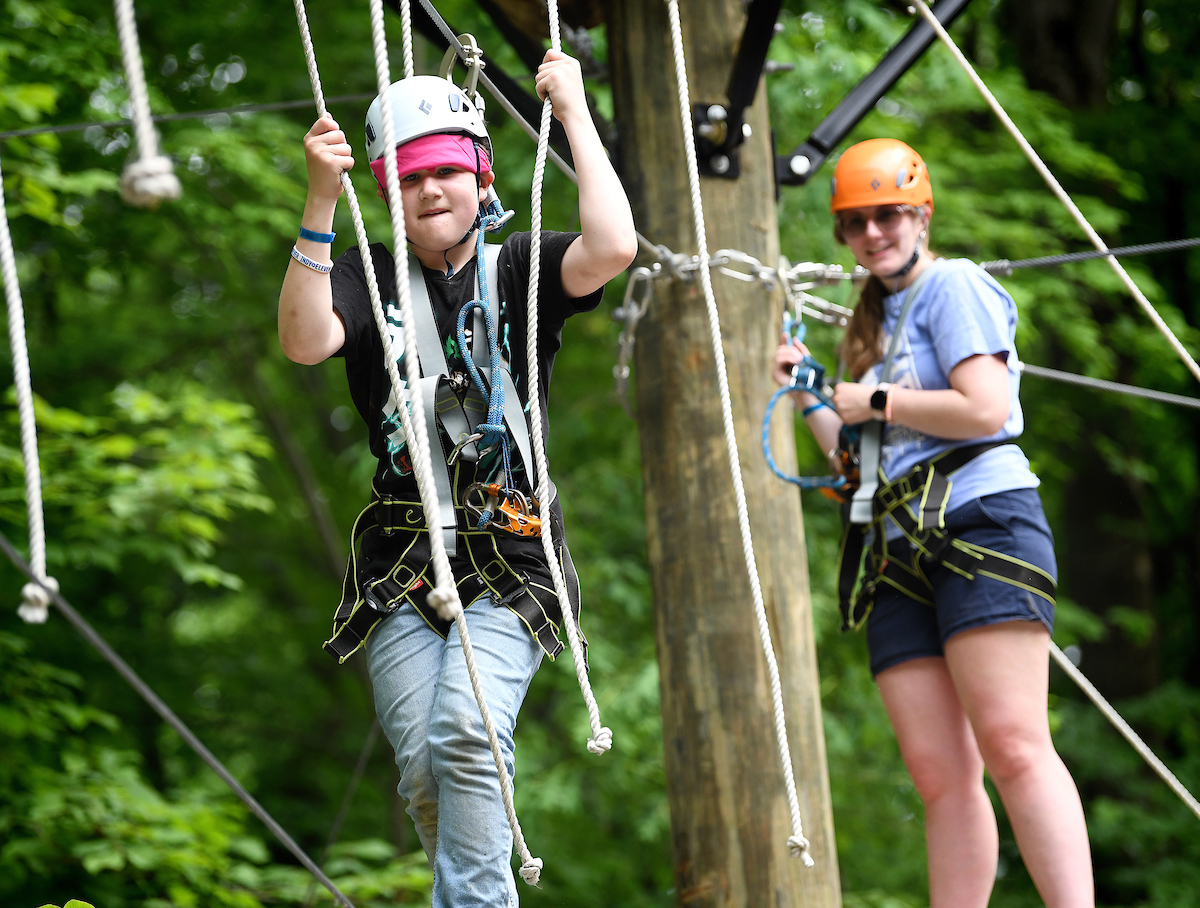 Gone camping: Burn patients soar to new… | Riley Children's Health