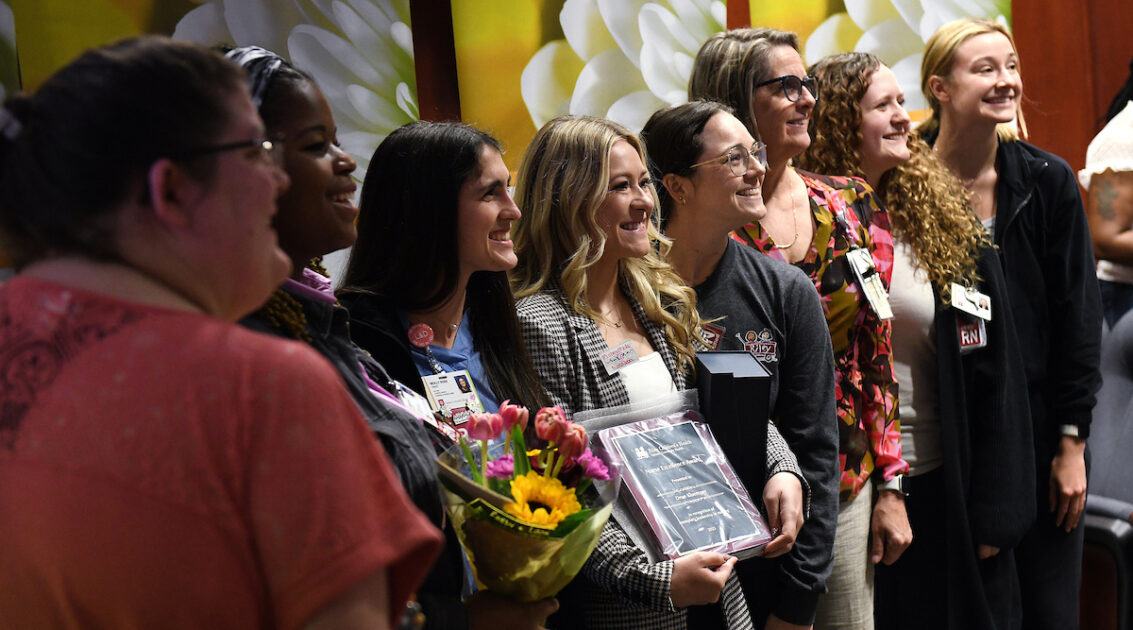 Riley nurses shine during awards ceremony | Riley Children's Health