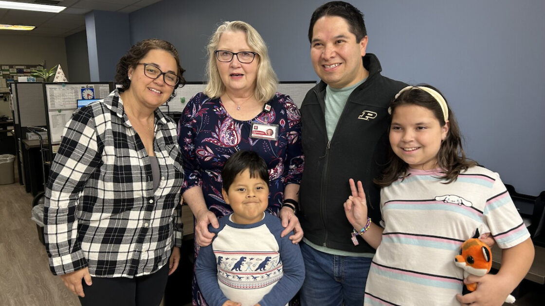 Family thanks neurosurgery team for… | Riley Children's Health