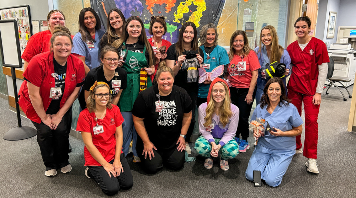 IU Health North NICU team dresses babies up… | Riley Children's Health