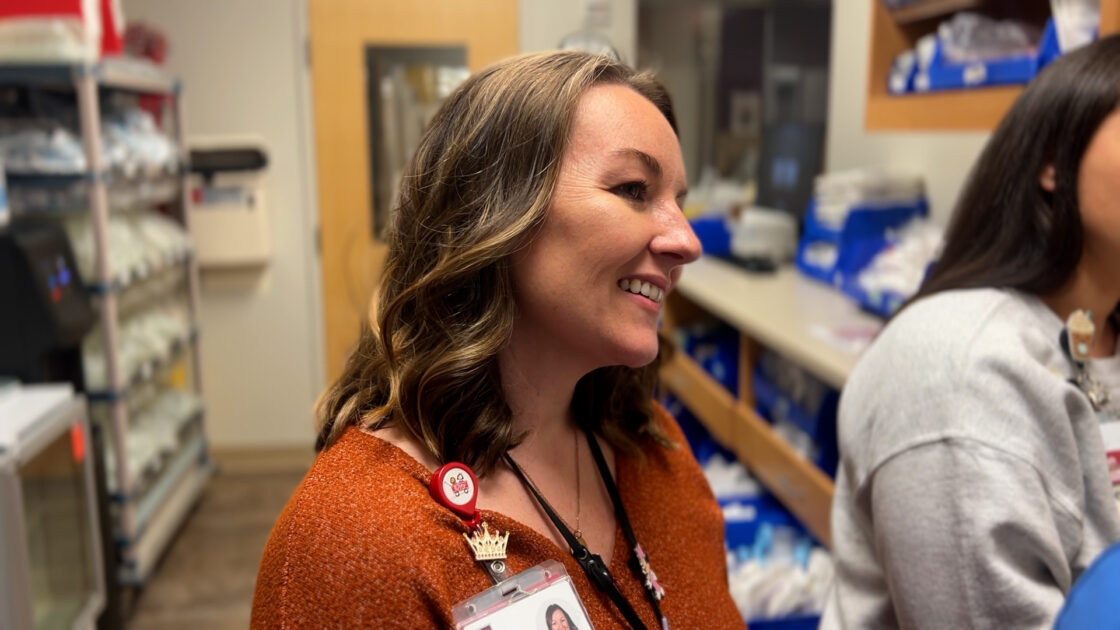 Riley nurse leads in the emergency… | Riley Children's Health