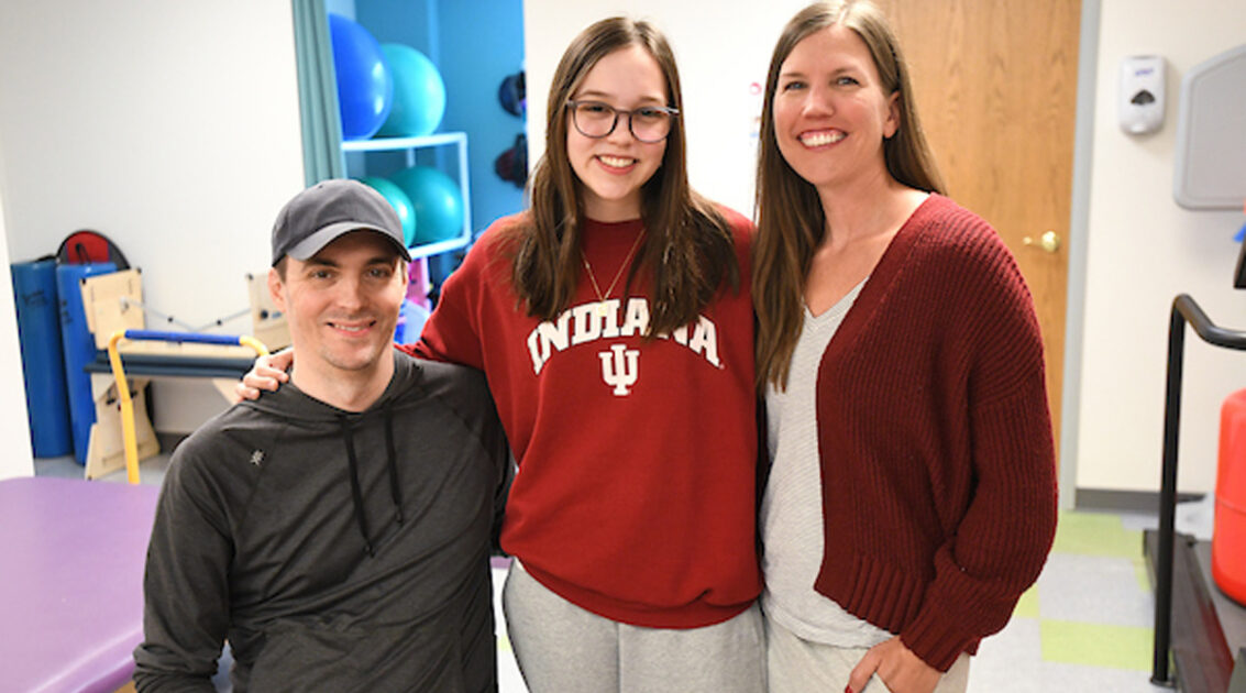 Quieting her mind and her body | Riley Children's Health