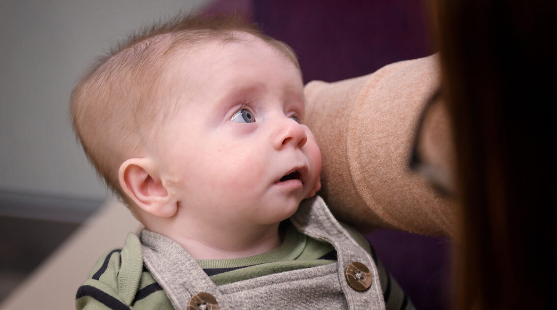 Baby Bryce stole their hearts from Day 1 | Riley Children's Health