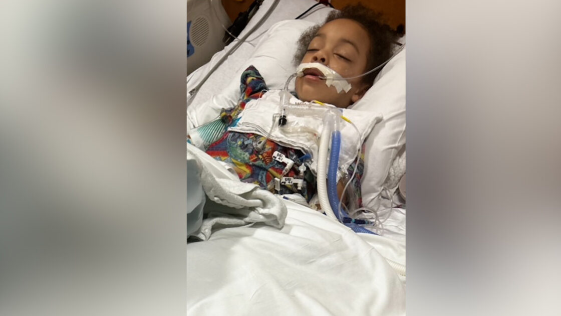 Three-year-old overcomes necrotizing… | Riley Children's Health