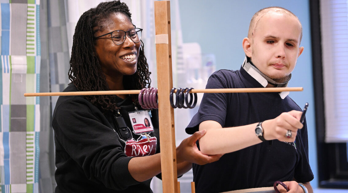 Angels in rehab give Devin wings to fly | Riley Children's Health