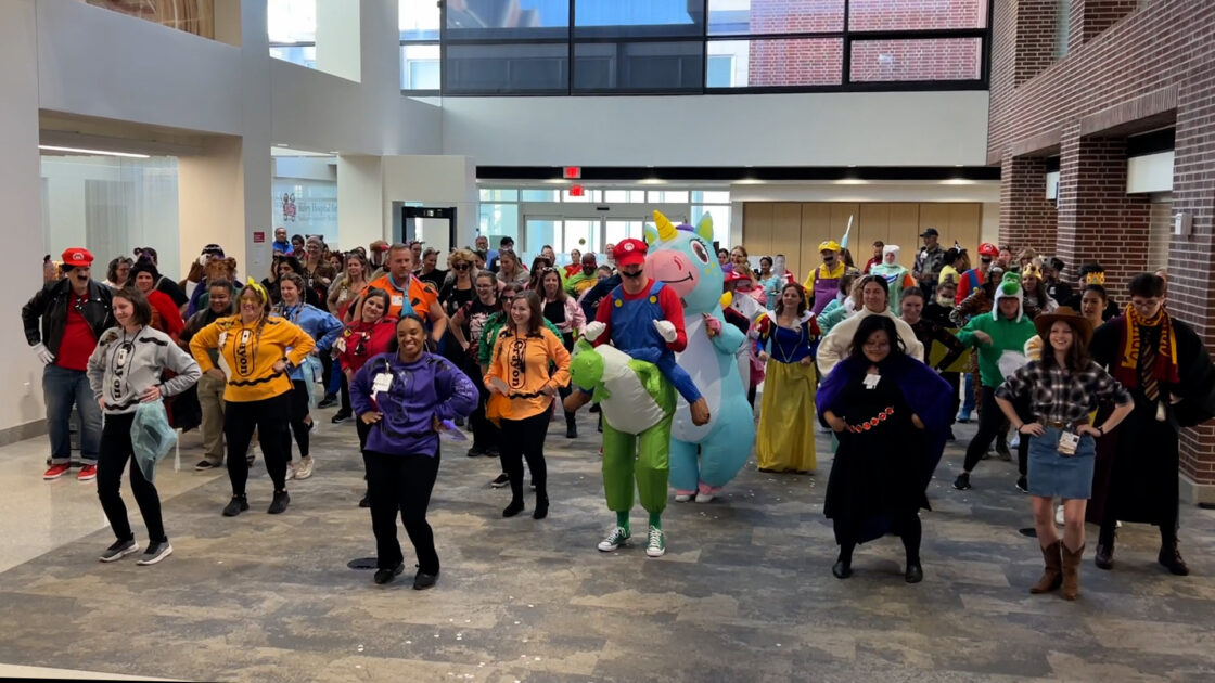 Riley team flash mob brings joy to the… | Riley Children's Health