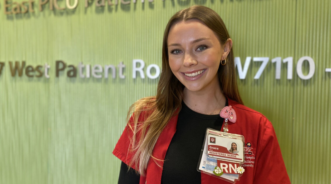 PICU nurse builds bond with patients and… | Riley Children's Health