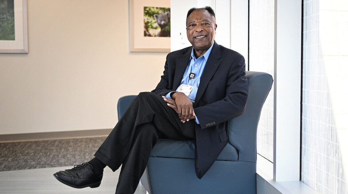 Retiring physician found his future in a… | Riley Children's Health