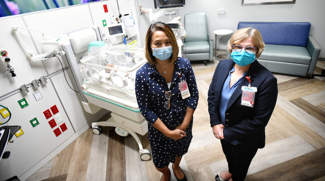 Bringing mothers and babies together “under… | Riley Children's Health