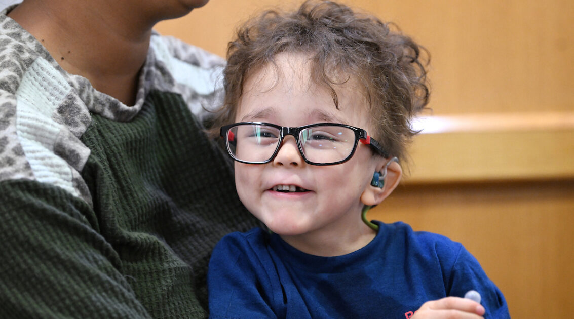 Riley wraps its arms around one little boy… | Riley Children's Health