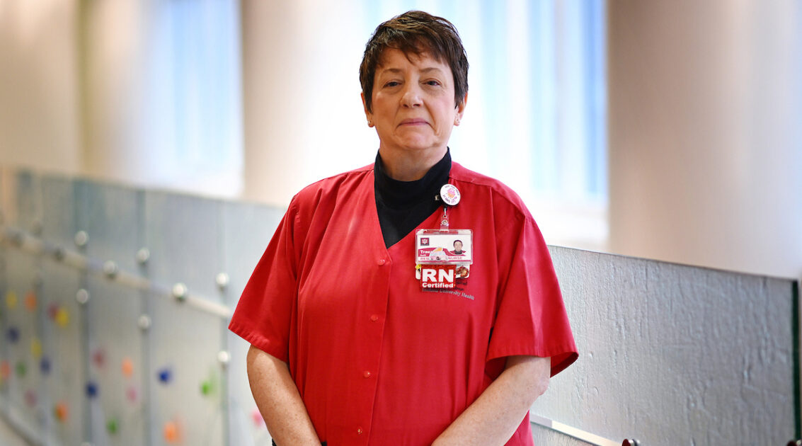 Nurses get under their patients’ skin – in… | Riley Children's Health