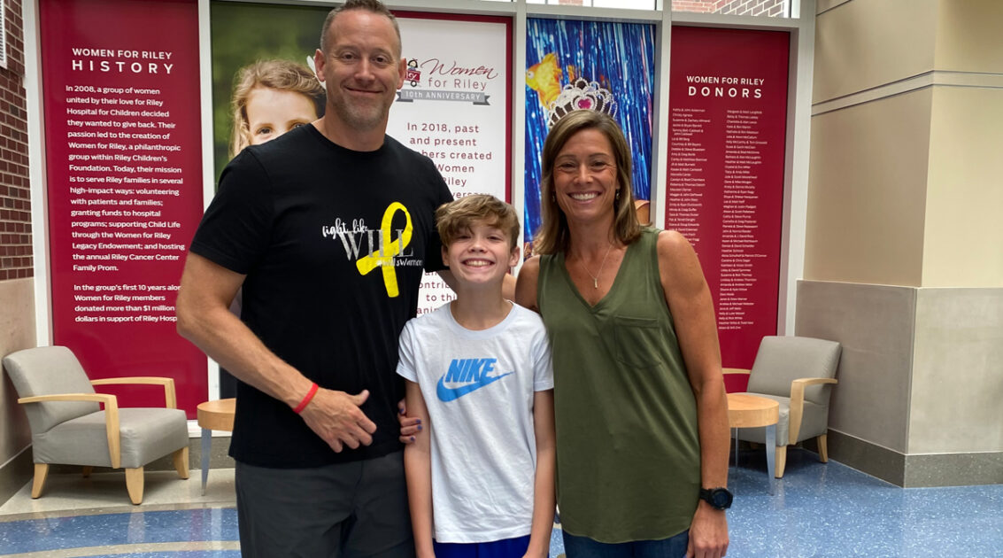 Cancer survivor swims to championship | Riley Children's Health