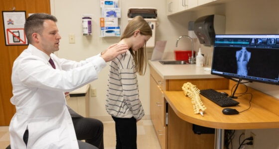 Casting for Scoliosis | Riley Children's Health